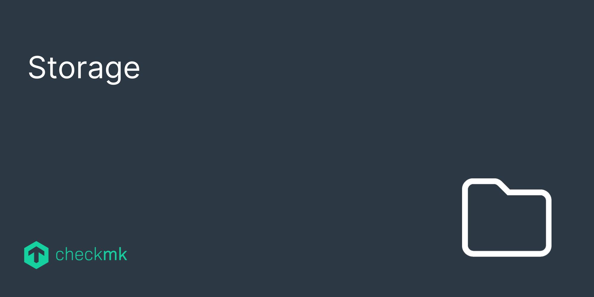 Flexible storage monitoring with Checkmk
