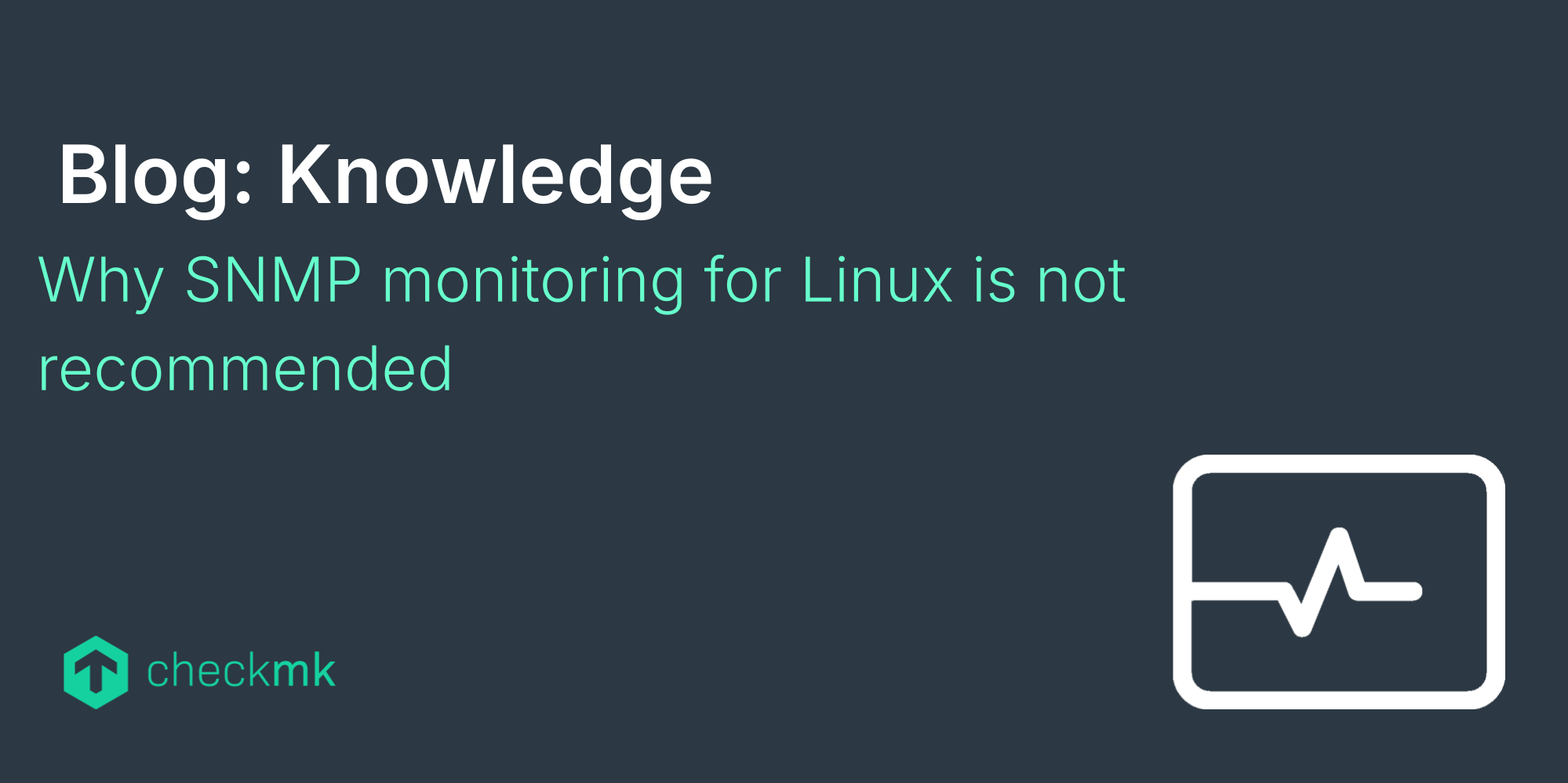 Perché il monitoraggio SNMP per Linux è sconsigliato